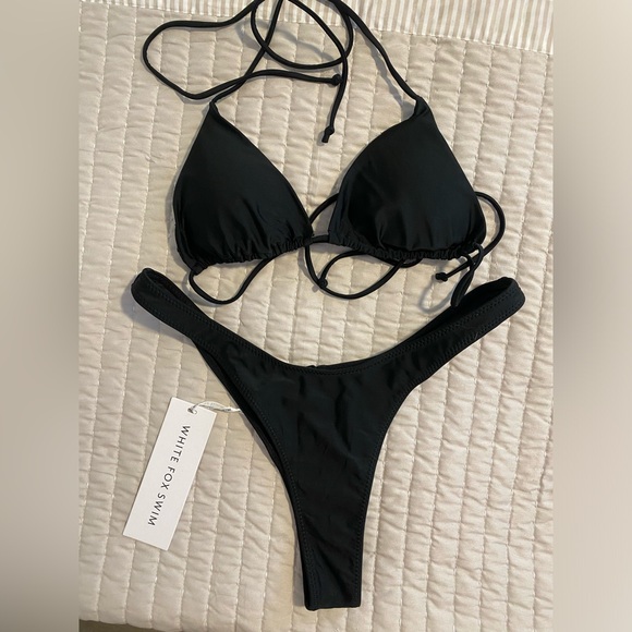 White Fox Boutique | Swim | White Fox Black Bikini | Poshmark